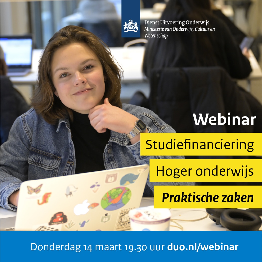Webinar ‘Studiefinanciering hoger onderwijs: de praktische zaken ...